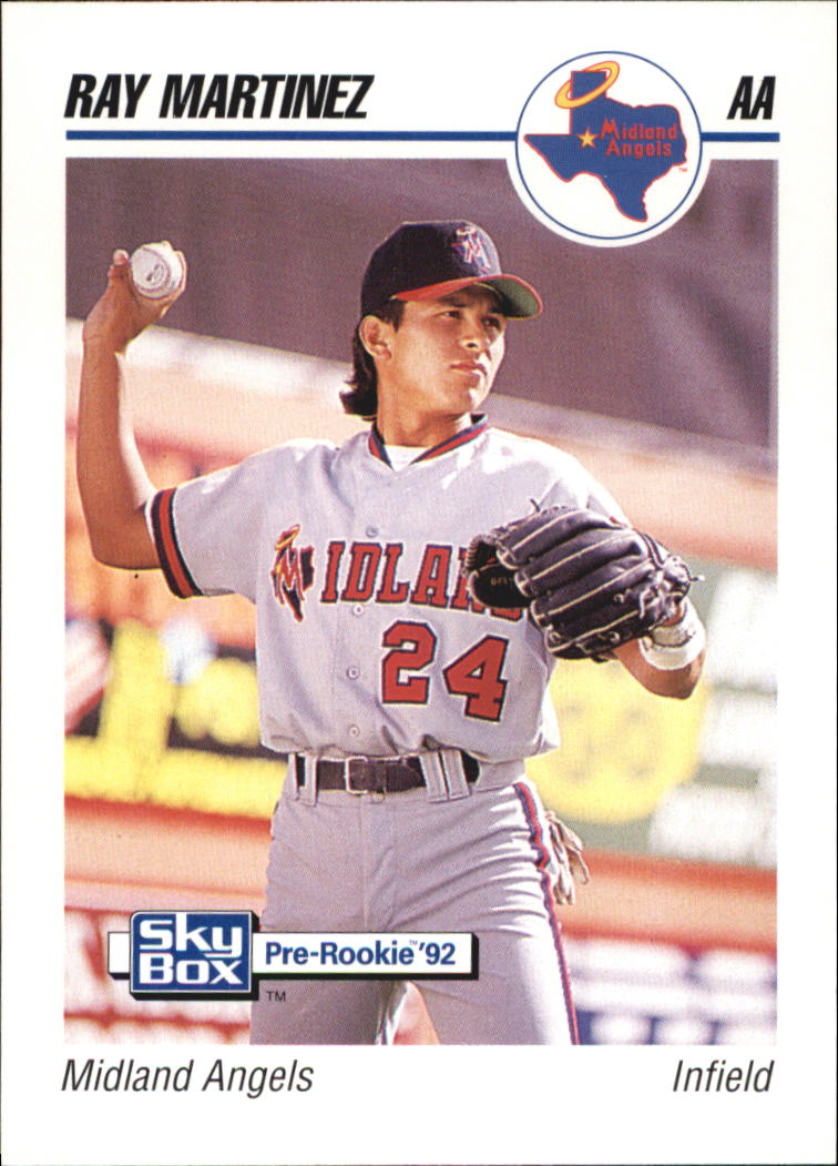 1992 Midland Angels SkyBox #464 Rey Martinez - NM-MT
