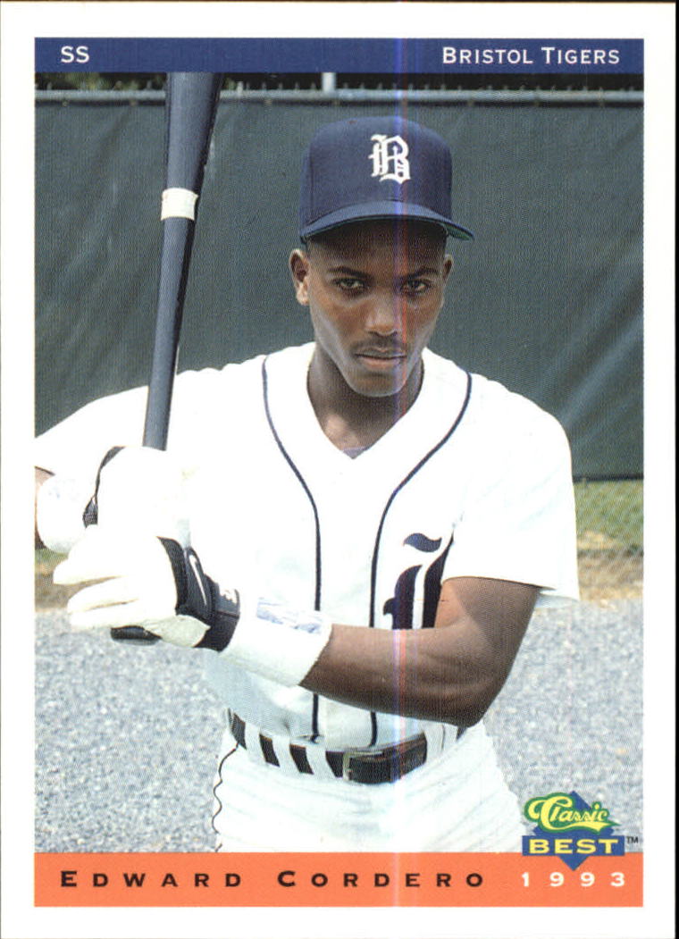1993 Bristol Tigers Classic/Best #7 Edward Cordero - NM-MT - Burbank ...