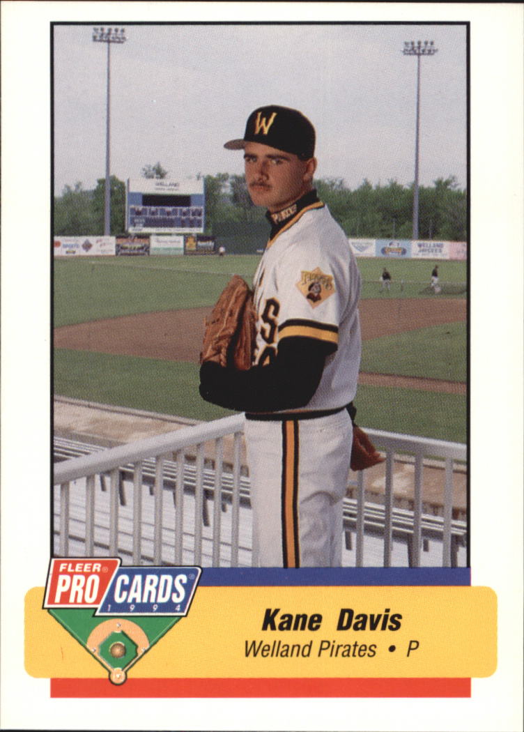 1994 Welland Pirates Fleer/ProCards #3486 Kane Davis - NM-MT