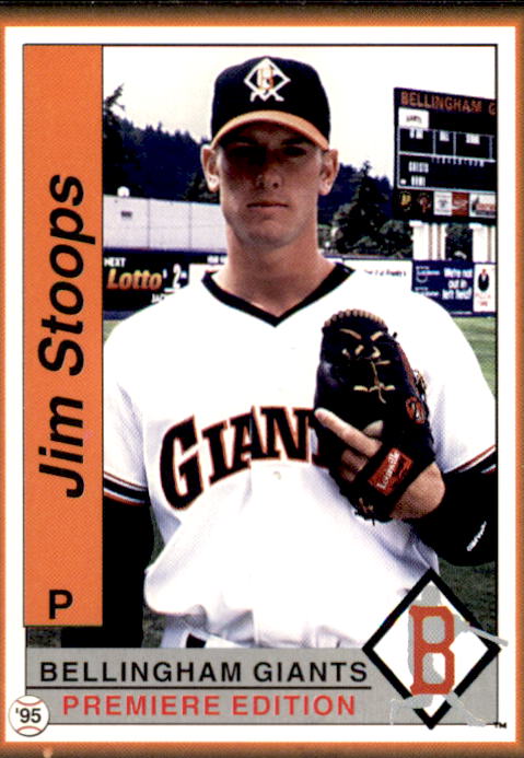 1995 Bellingham Giants Team Issue #27 Jim Stoops - NM