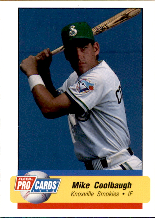 1995 Knoxville Smokies Fleer/ProCards #47 Mike Coolbaugh - NM
