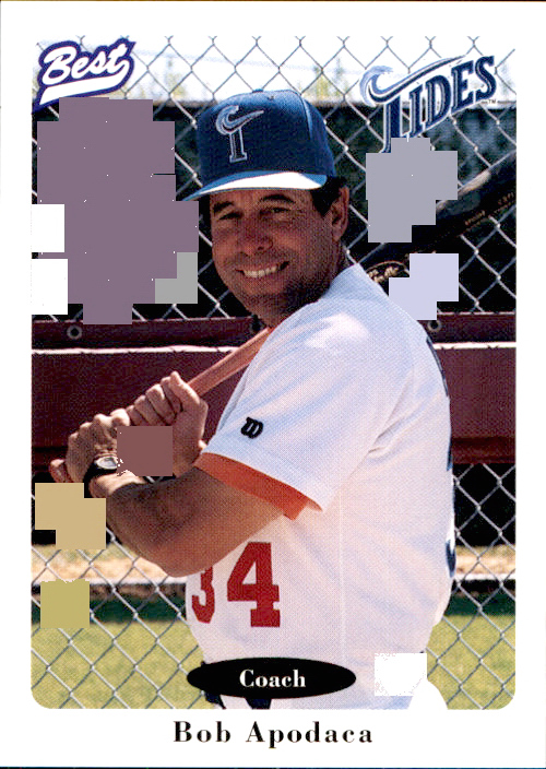 1996 Norfolk Tides Best #2 Bob Apodaca CO - NM