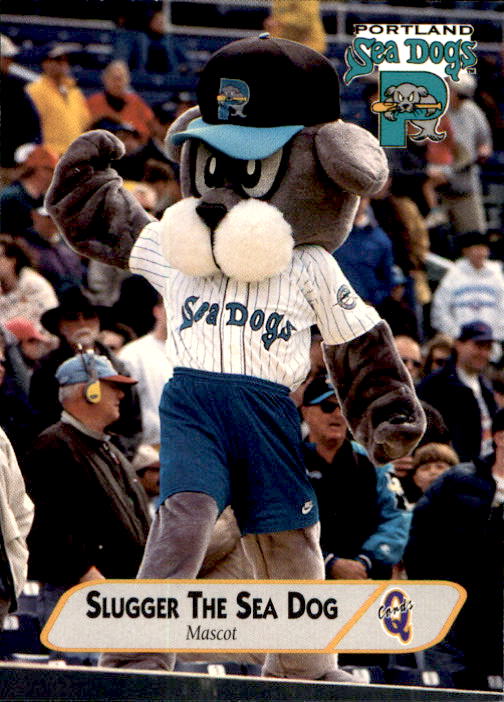 1998 Portland Sea Dogs Q-Cards #30 Slugger The Sea Dog(MASCOT) - NM