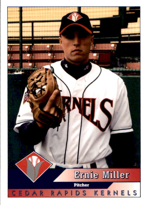 1998 Cedar Rapids Kernels Team Issue #20 Ernie Miller - NM