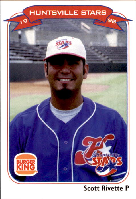 1998 Huntsville Stars Team Issue #3 Scott Rivette - NM