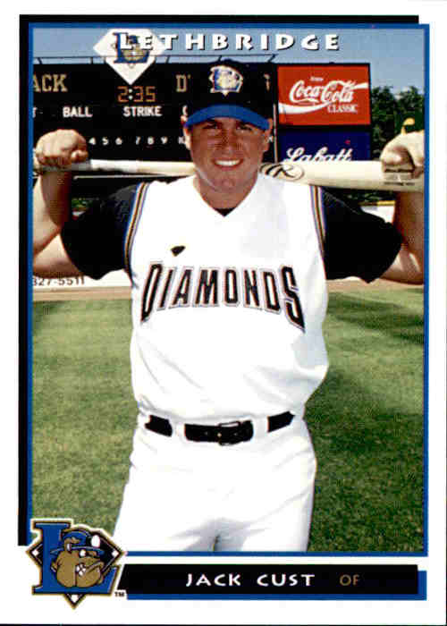1998 Lethbridge Black Diamonds Grandstand #7 Jack Cust - NM
