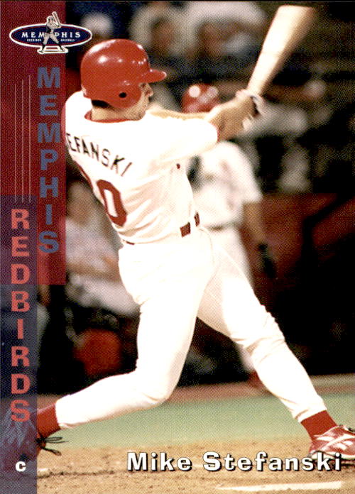 1998 Memphis Redbirds Grandstand #23 Mike Stefanski - NM
