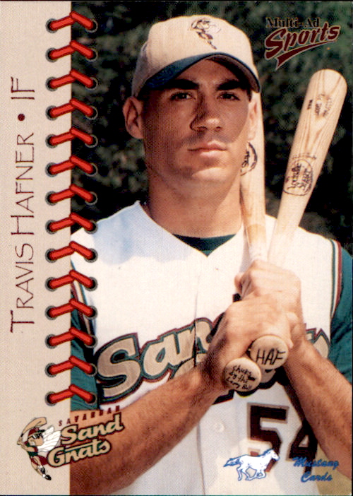 1999 Savannah Sand Gnats Multi-Ad #15 Travis Hafner - NM