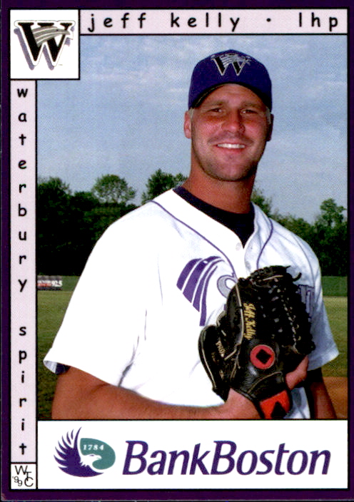 1999 Waterbury Spirit Warning Track #15 Jeff Kelly - NM