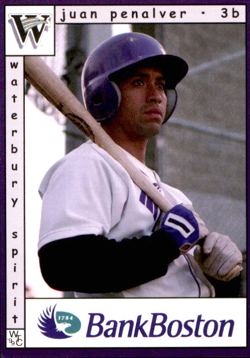 1999 Waterbury Spirit Warning Track #21 Juan Penalver - NM