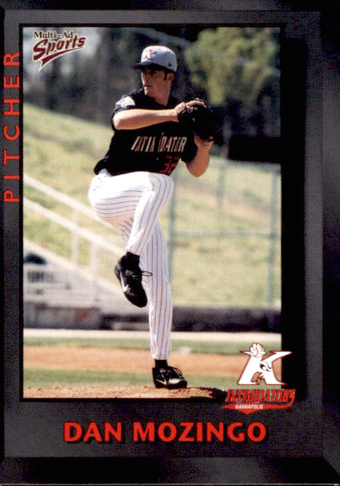 2001 Kannapolis Intimidators Multi-Ad #12 Dan Mozingo - NM - Gearhart ...
