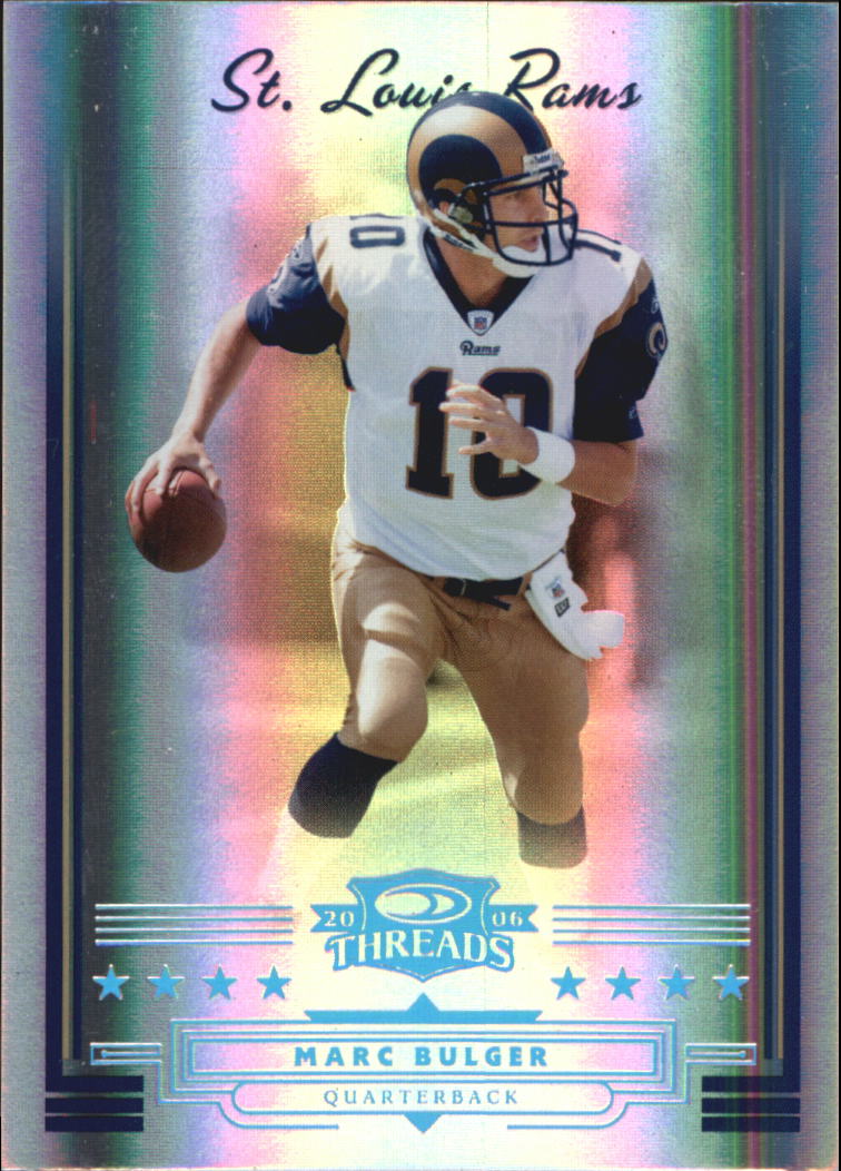 2006 Donruss Threads Platinum Holofoil #86 Marc Bulger - NM-MT
