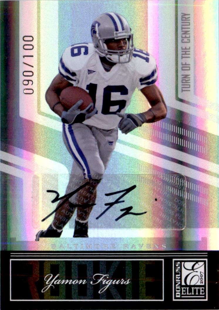 2007 Donruss Elite Turn of the Century Autographs #198 Yamon Figurs/100 ...