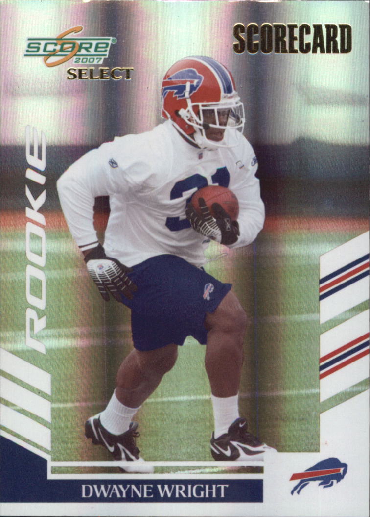 2007 Select Scorecard #393 Dwayne Wright - NM-MT