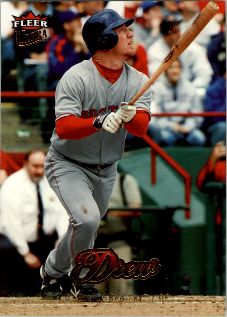 2007 Ultra Retail Gold #26 JD Drew - /999 - NM-MT