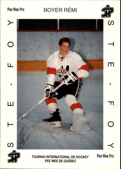 1992 Quebec Pee-Wee Tournament #29 Remi Boyer - NM-MT