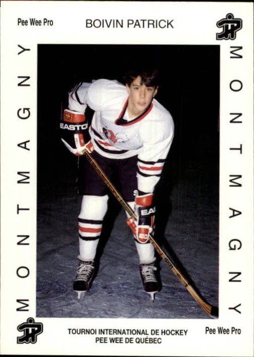 1992 Quebec Pee-Wee Tournament #76 Patrick Boivin - NM-MT