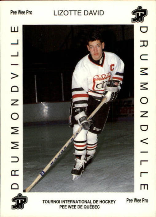 1992 Quebec Pee-Wee Tournament #186 David Lizotte - NM-MT