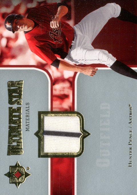 2007 Ultimate Collection Ultimate Star Materials #HP Hunter Pence - NM-MT