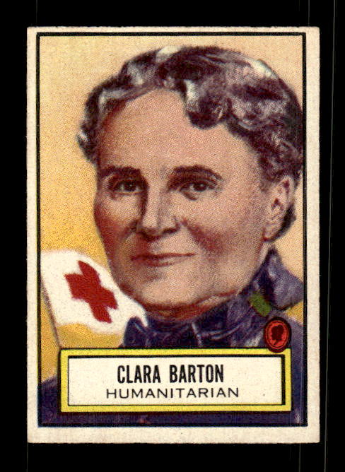 1952 Topps Look 'n See #83 Clara Barton - EX-MT
