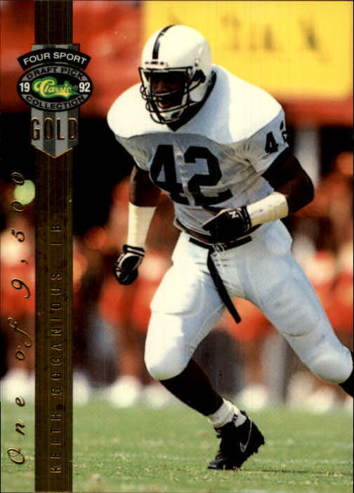 1992 Classic Four Sport Gold #125 Keith Goganious - NM-MT