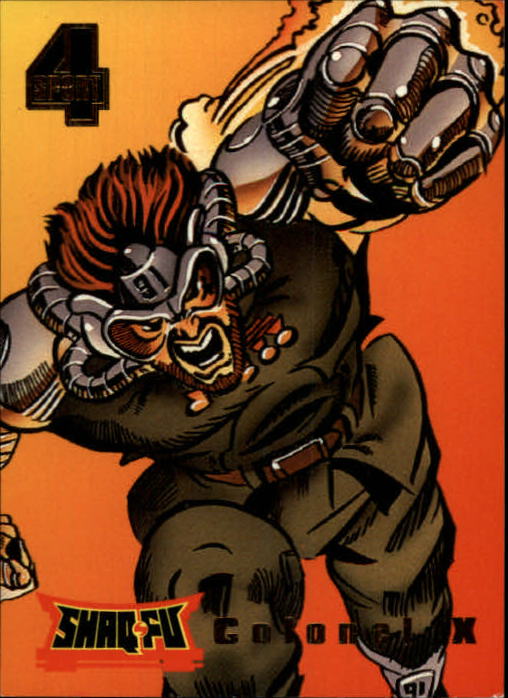 1994 Classic Four Sport Shaq-Fu Tip Cards #SF10 Colonel X - NM-MT