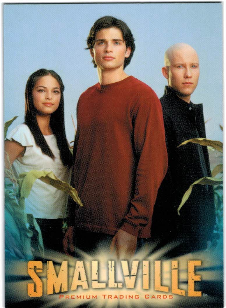 2002 Inkworks Smallville Season One Promos #P1 Lana, Clark, and Lex - NM-MT