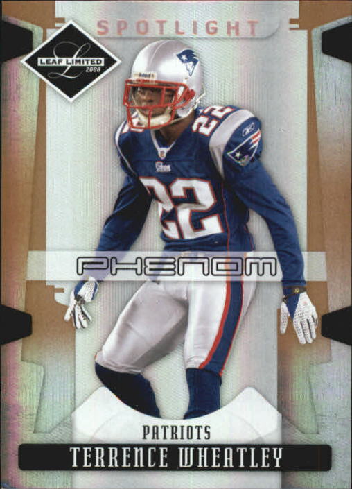 2008 Leaf Limited Bronze Spotlight #293 Terrence Wheatley - NM-MT