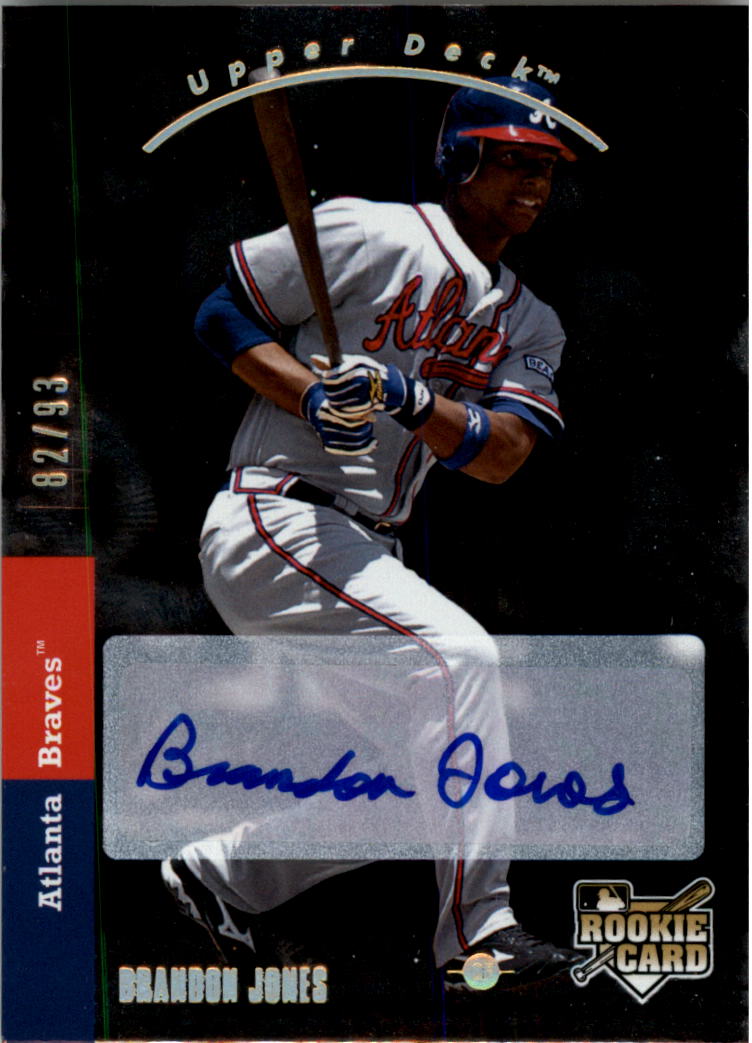 2008 Upper Deck Timeline '93 SP Autographs #328 Brandon Jones - Auto/93 ...