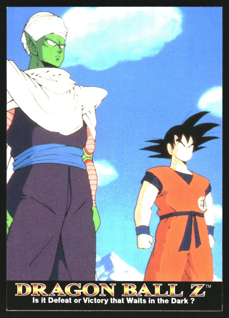 1996 Dragon Ball Z Series1 #15 Goku and Piccolo - NM-MT
