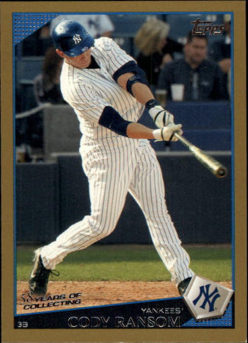 2009 Topps Gold Border #152 Cody Ransom - NM-MT