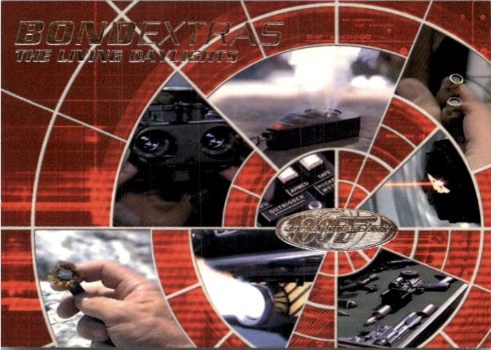 2002 Rittenhouse James Bond 40th Anniversary Bond Extras #BE15 The Living Daylights - NM-MT