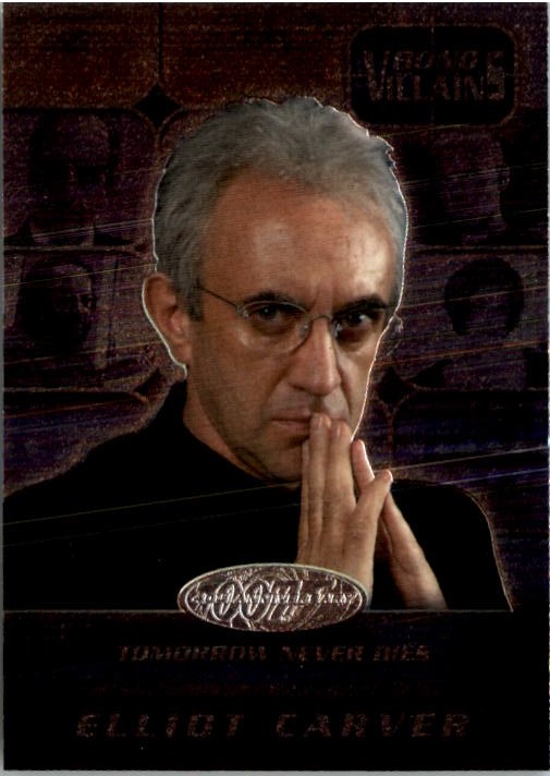 2002 Rittenhouse James Bond 40th Anniversary Bond Villians #BV18 Elliot ...