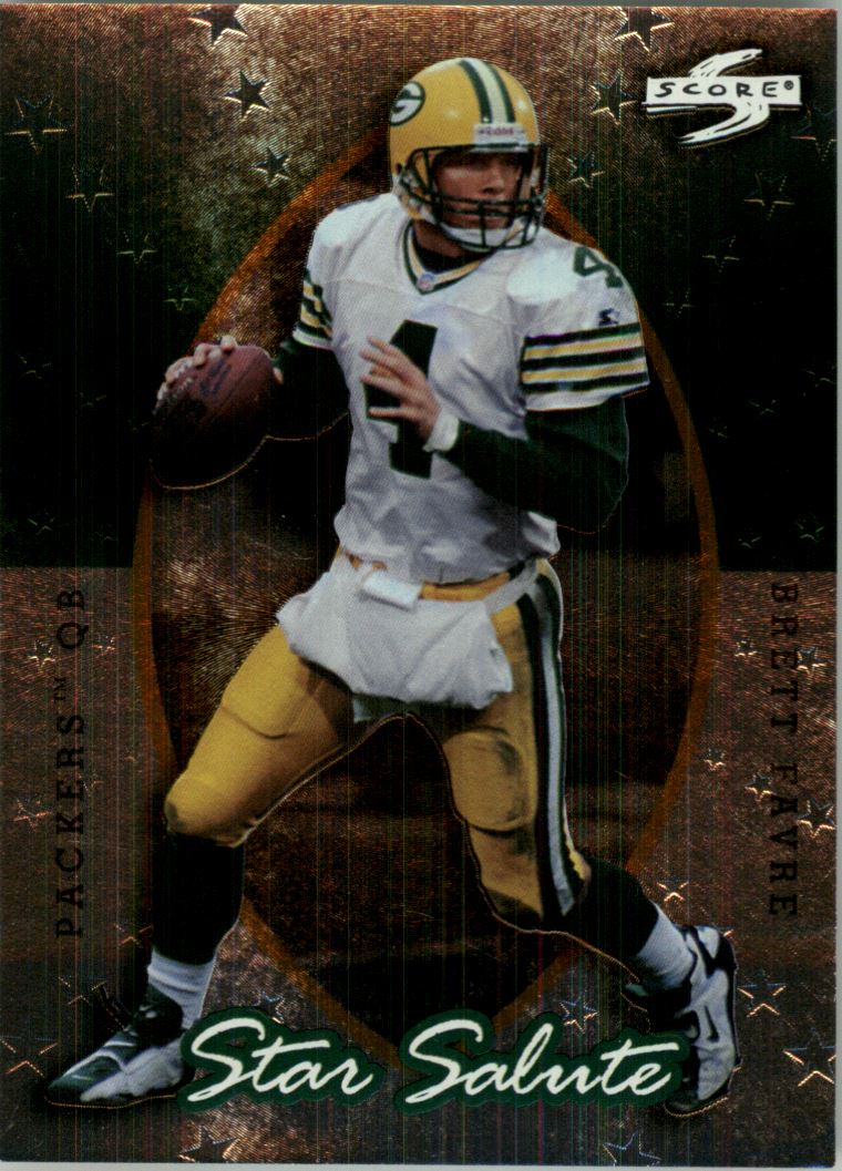 1998 Score Star Salute Promos #11 Brett Favre - NM-MT