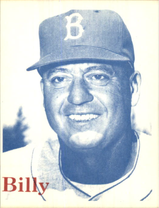 1974 Dodgers 1952 TCMA Blue/White Red Names #12 Billy Herman CO - NM