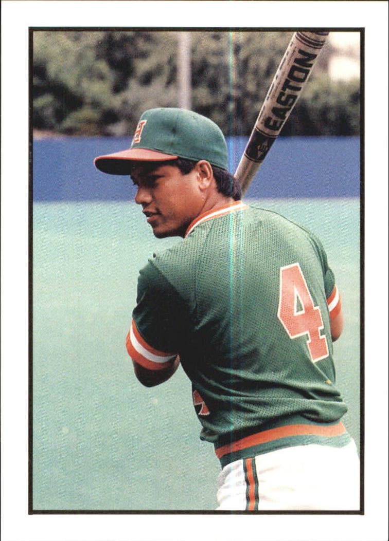 1990 Hawaii Islanders Team Issue #NNO Larry Burigsay - (Actually UH ...