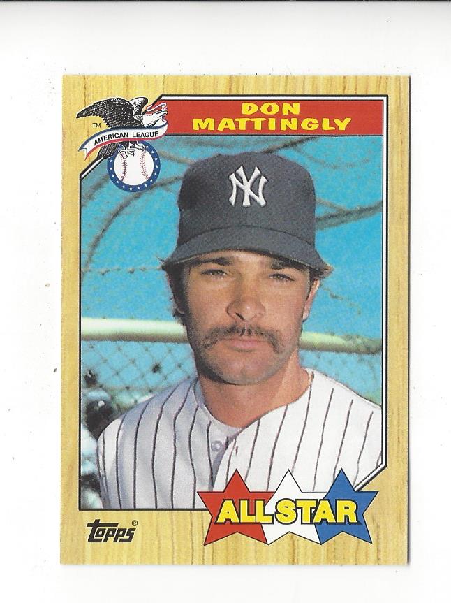 2010 Topps Cards Your Mom Threw Out Original Back #606 Don Mattingly 87 ...