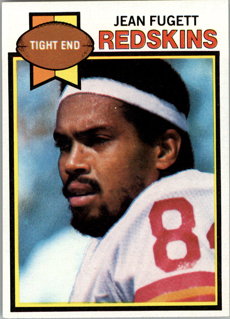 1979 Topps Cream Colored Back #495 Jean Fugett - EX