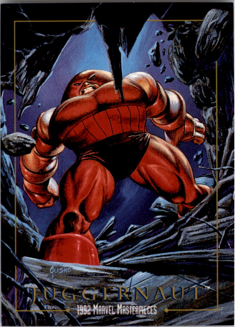 1992 SkyBox Marvel Masterpieces #45 Juggernaut - NM-MT