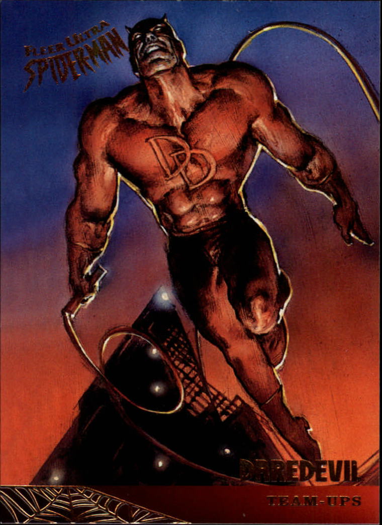 1995 Fleer Ultra Spider-Man Premiere #113 Daredevil - NM-MT