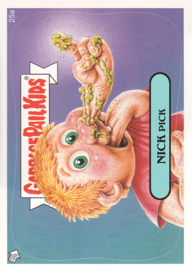 2006 Topps Garbage Pail Kids All-New Series 5 #25a Nick Pick - NM-MT
