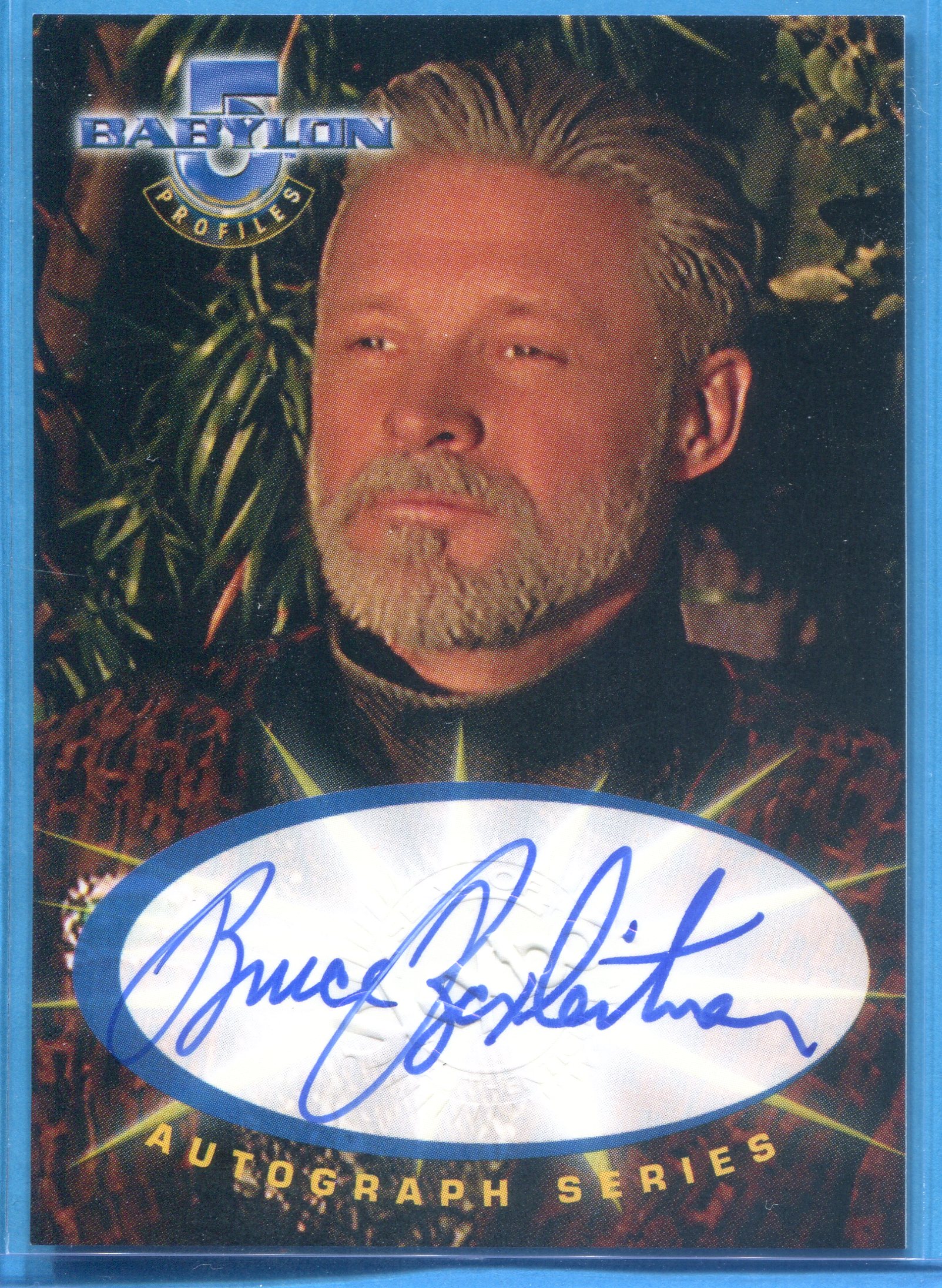 1999 SkyBox Babylon 5 Profiles Sleeping in Light Autographs #SA1 Bruce ...