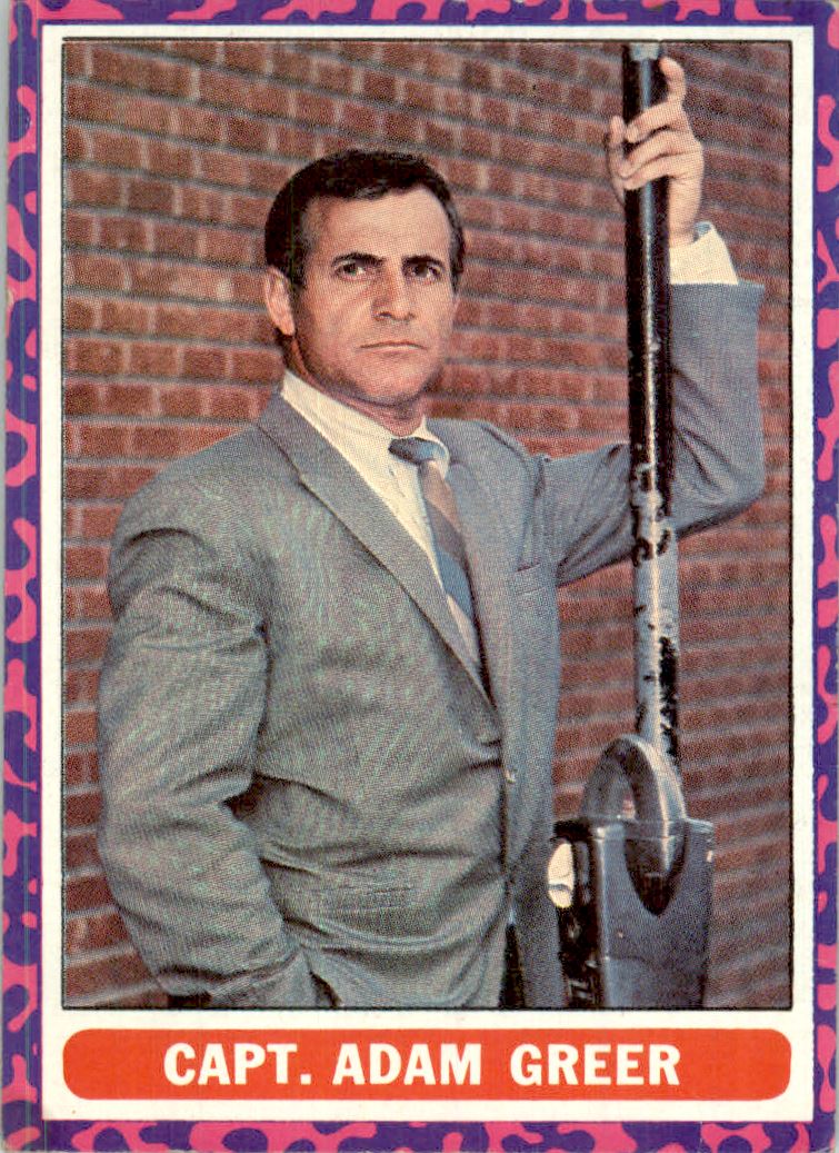 1969 Topps Mod Squad #43 Capt. Adam Greer - VG-EX