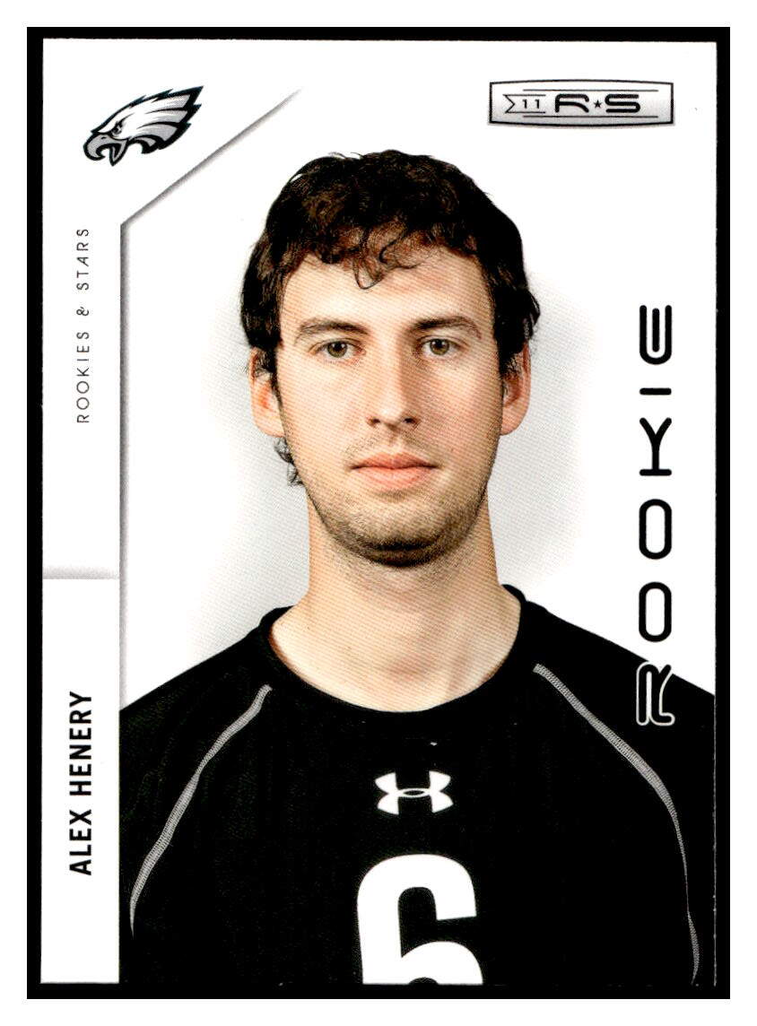 2011 Rookies and Stars #157 Alex Henery RC - NM-MT
