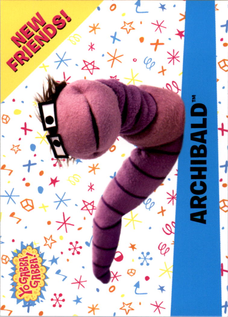 2012 Press Pass Yo Gabba Gabba #31 Archibald - NM-MT