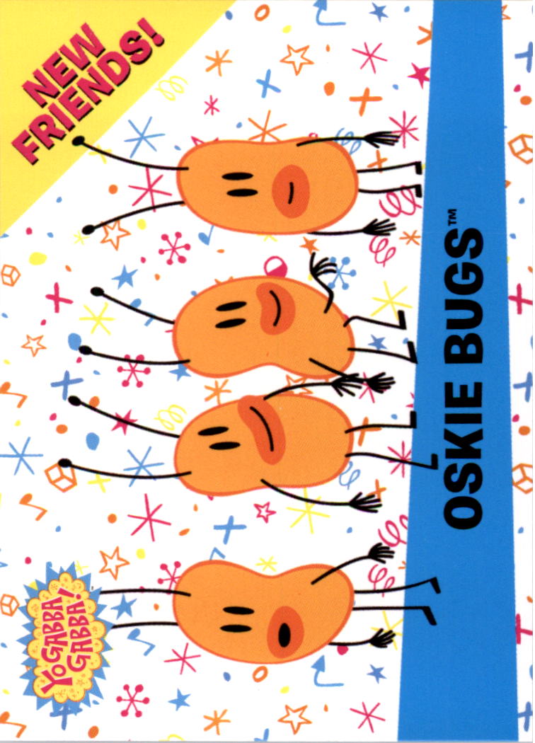 2012 Press Pass Yo Gabba Gabba #36 Oskie Bugs - NM-MT
