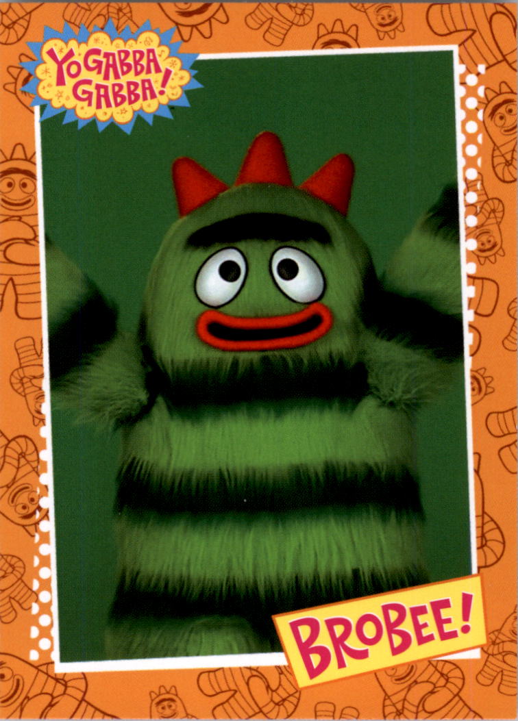 2012 Yo Gabba Gabba Stickers #12 Brobee - NM-MT