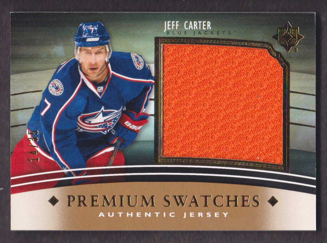 2011-12 Ultimate Collection Premium Swatches #PSJC Jeff Carter - NM-MT