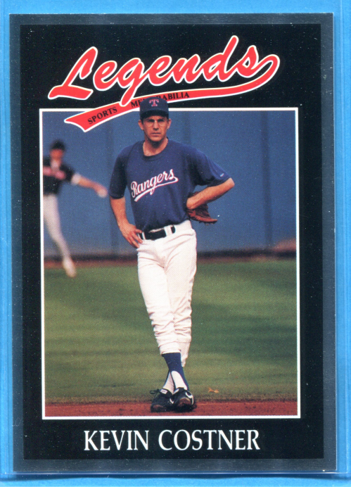 1991 Legends Silver Foil Card #43 Kevin Costner - NM-MT