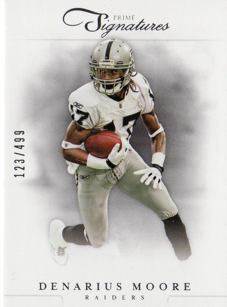 2012 Prime Signatures #100 Denarius Moore - NM-MT